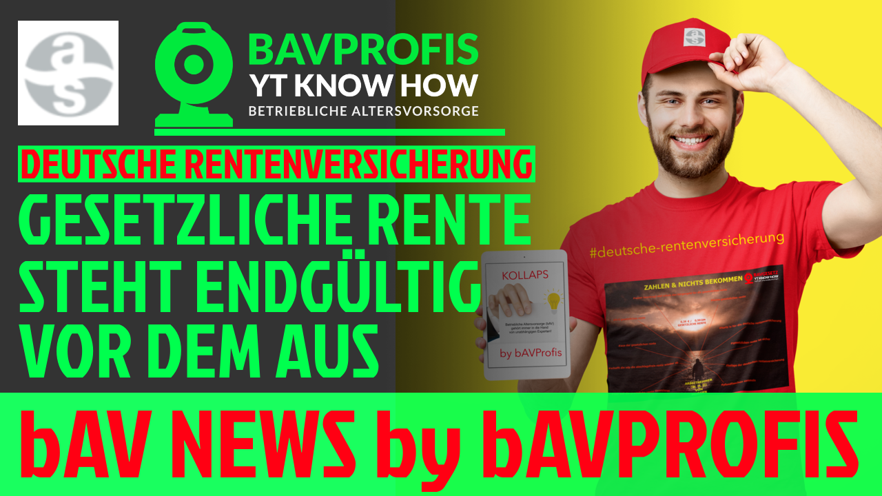 DEUTSCHE RENTENVERSICHERUNG STEHT VOR DEM KOLLAPS